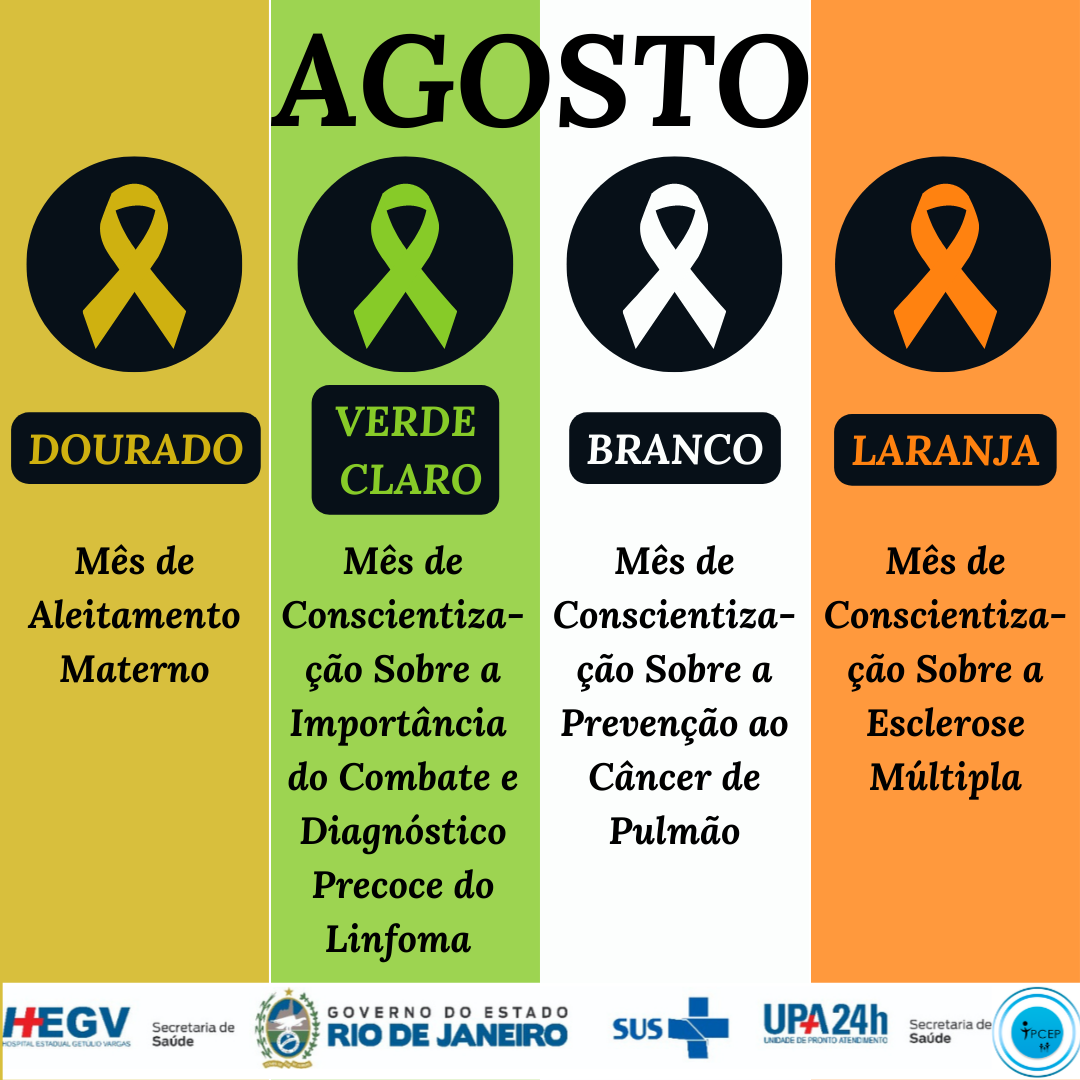 As cores de agosto na prevenção de doenças « Positiva Instituto Social